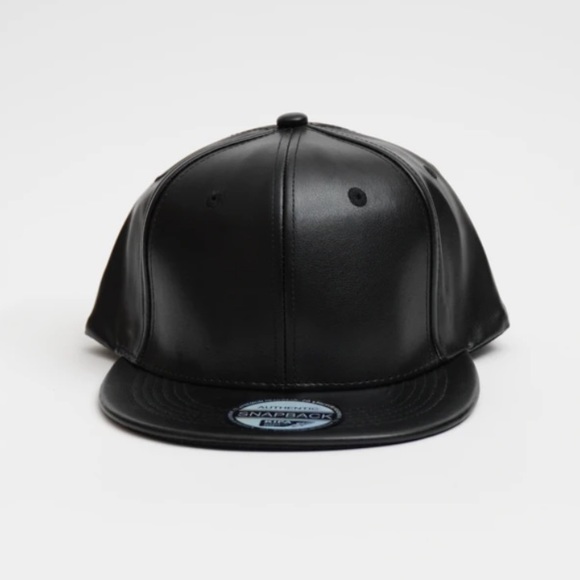 Other | Leather Snap Backflat Brimsticker Verificationimported | Poshmark